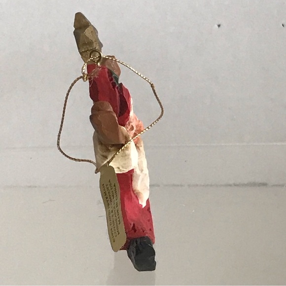 Holiday | David Frykman Santa Holding Gold Star Christmas Ornament ...